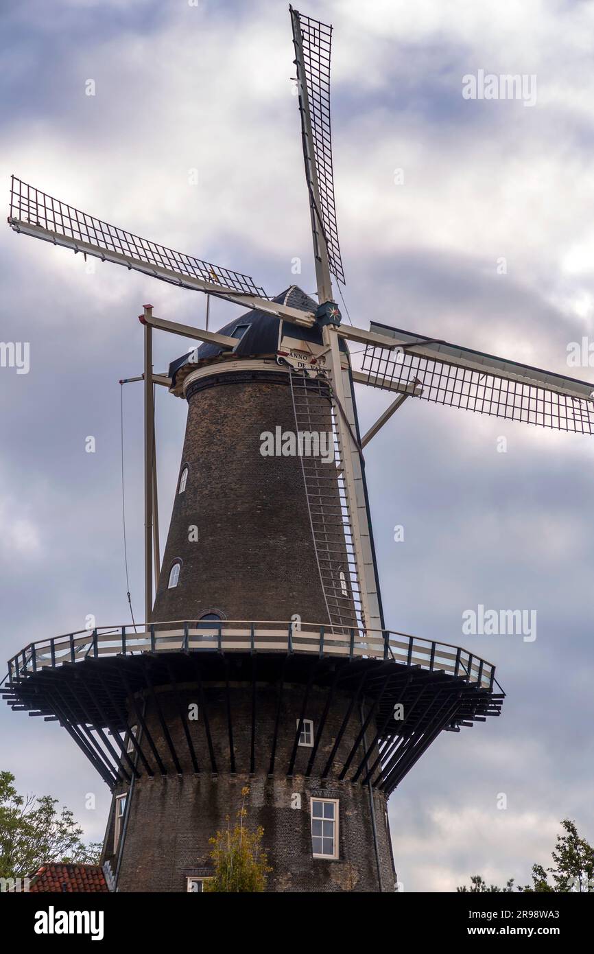 Molen De Valk or De Valk Molenmuseum is a tower mill and museum in ...