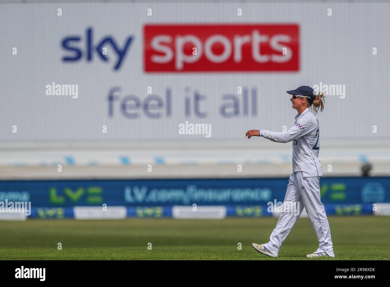 Danielle Wyatt of England during the Metro Bank Women's Ashes 2023 ...