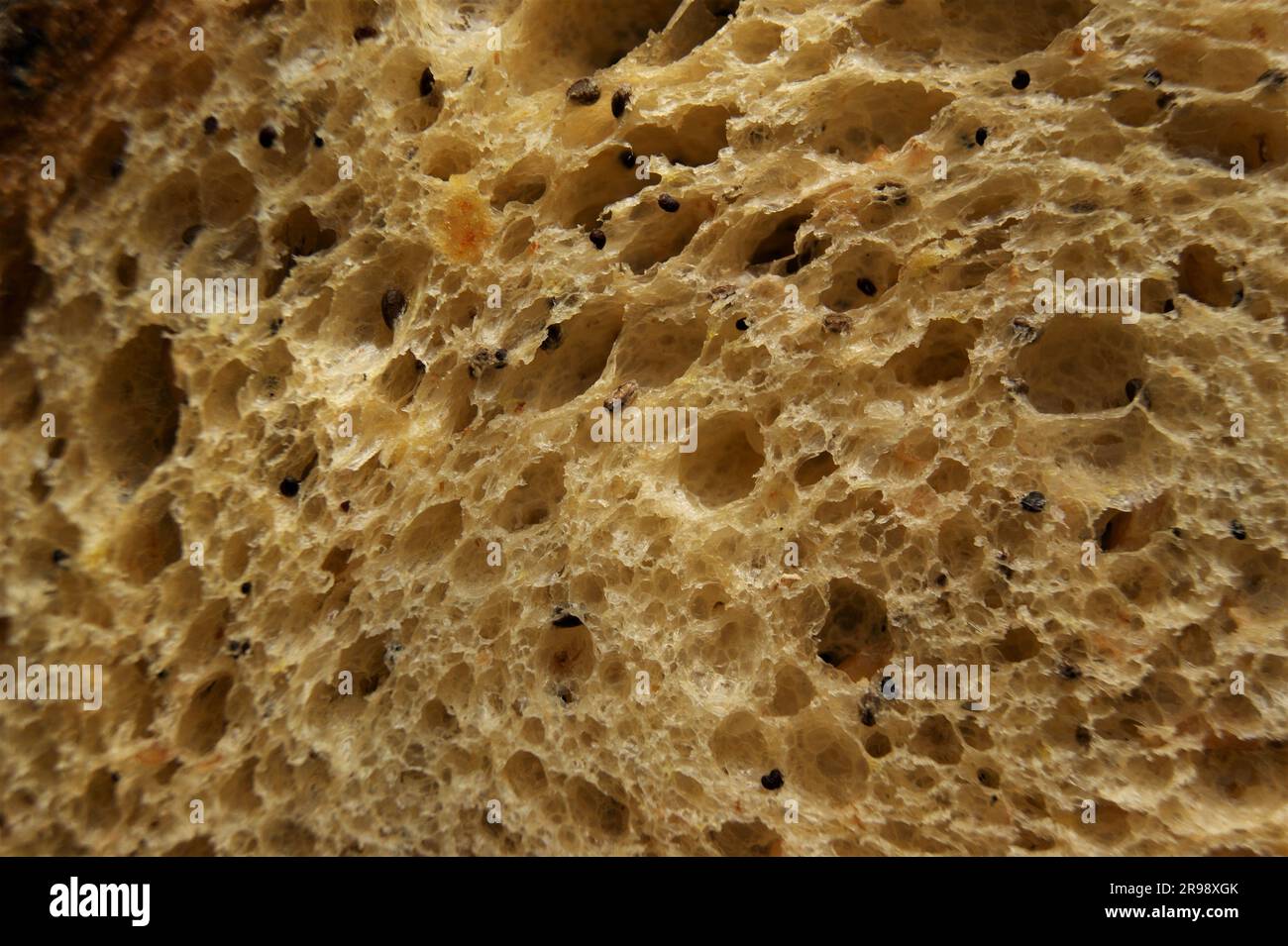 Bread seamless pattern. Bread structure Stock Photo - Alamy