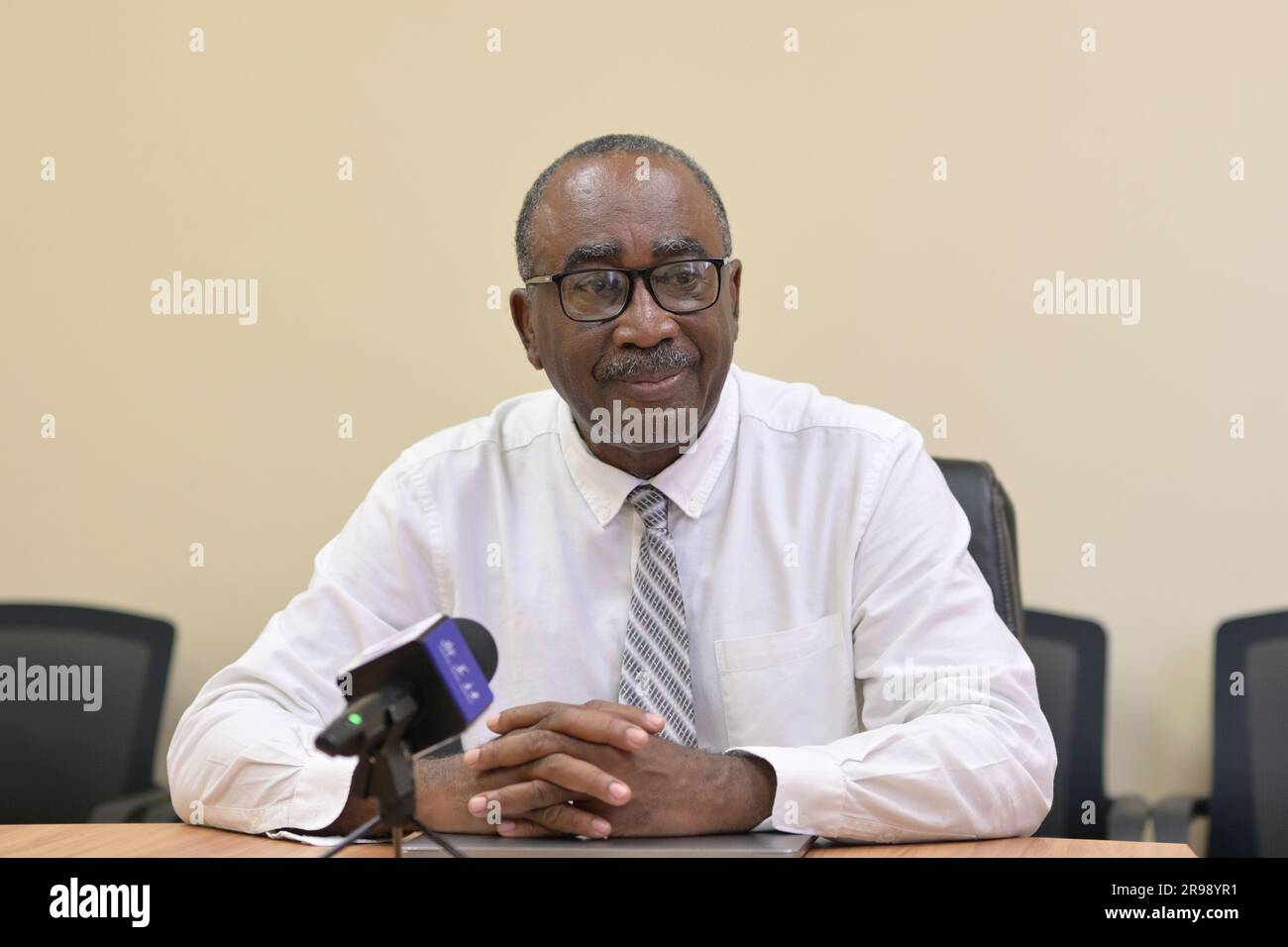 Bridgetown, Barbados. 1st June, 2023. Anthony Harris, director of ...