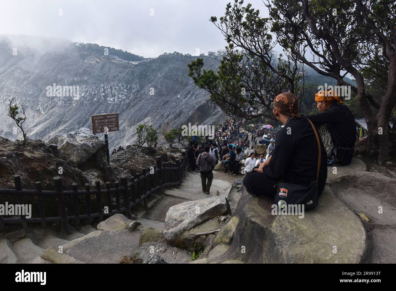 Bandung Regency, West Java, Indonesia. June 25, 2023. Indigenous people ...