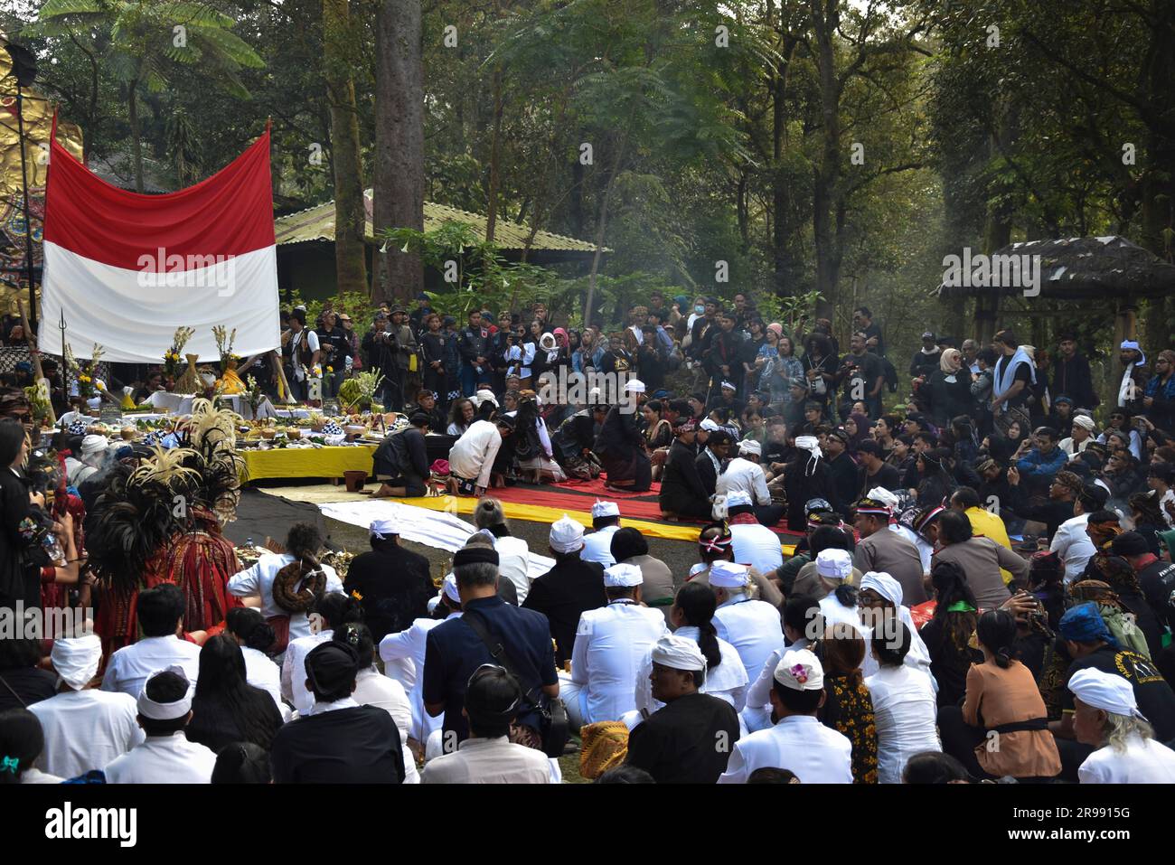 Bandung Regency, West Java, Indonesia. June 25, 2023. Indigenous ...