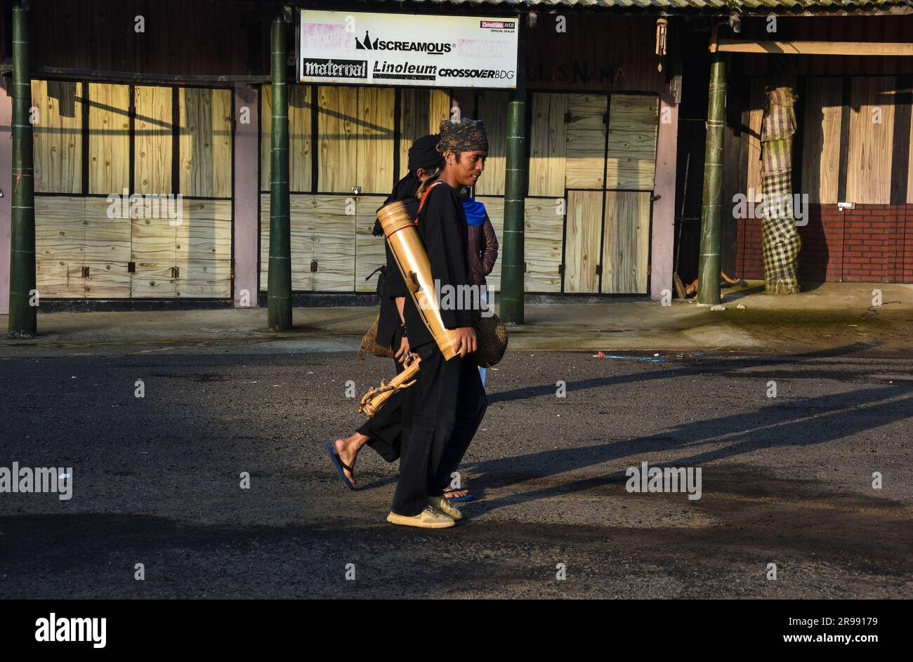 Bandung Regency, West Java, Indonesia. June 25, 2023. Indigenous people ...