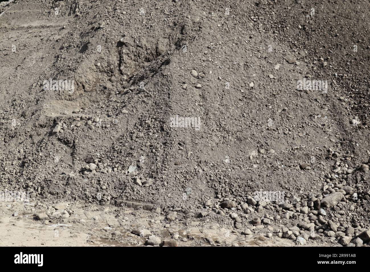 Sand and stones on a gravel ground texture in high resolution Stock ...