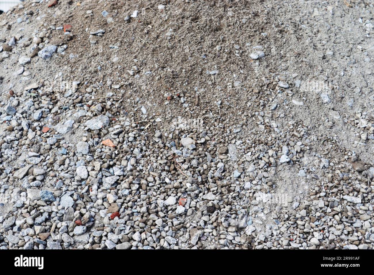 Sand and stones on a gravel ground texture in high resolution Stock ...