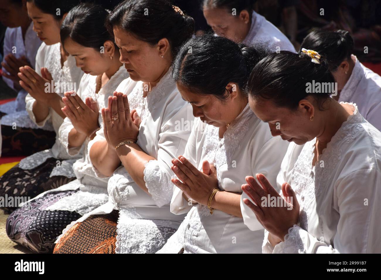 Bandung Regency, West Java, Indonesia. June 25, 2023. Indigenous people ...