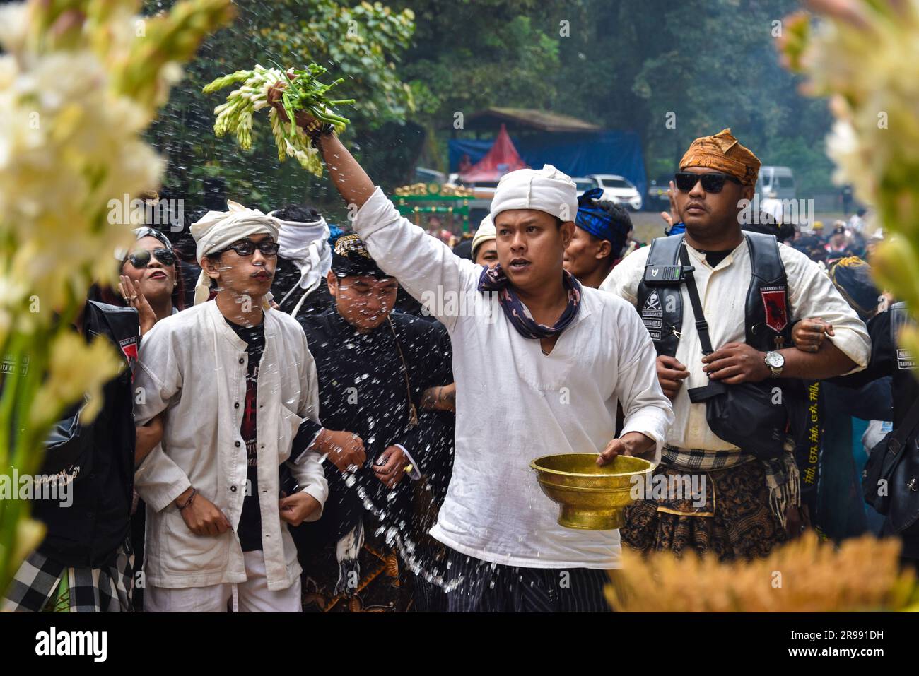 Bandung Regency, West Java, Indonesia. June 25, 2023. An indigenous ...