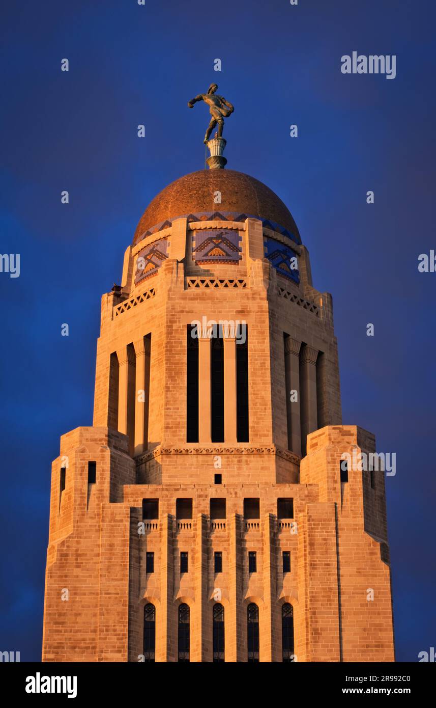 Lincoln nebraska cityscape hi-res stock photography and images - Alamy