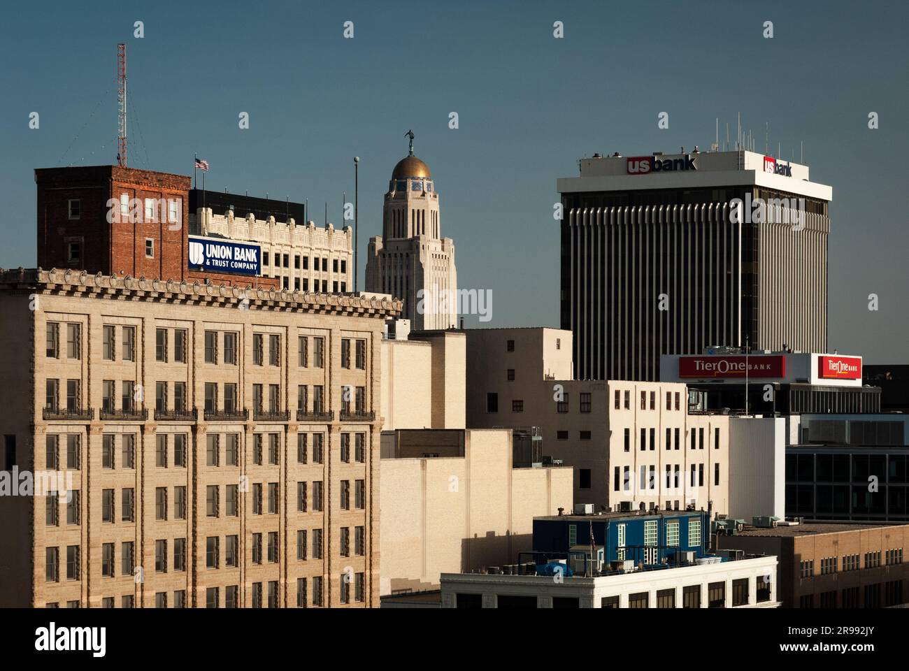 Lincoln nebraska cityscape hi-res stock photography and images - Alamy