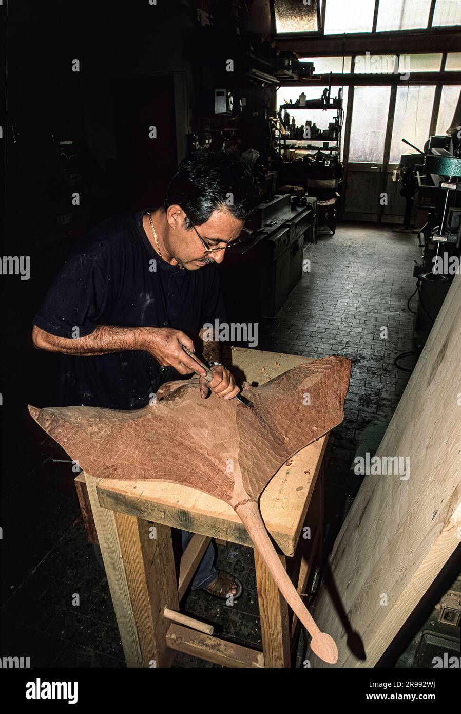 Italy Sardinia Assemini - The artist Francesco Cau Stock Photo - Alamy