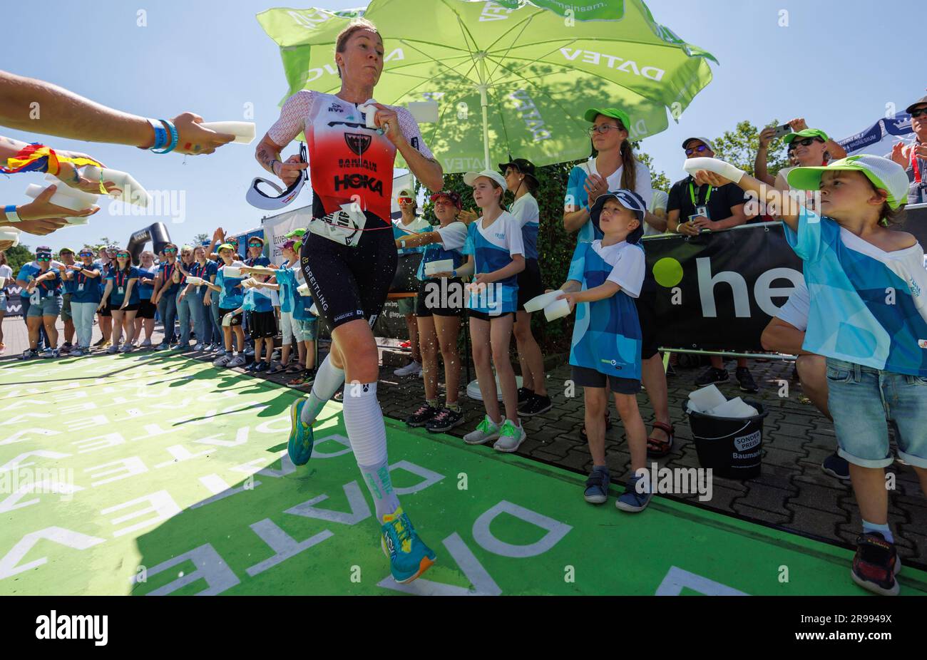 Roth, Germany. 25th June, 2023. Daniela Ryf, triathlete from ...