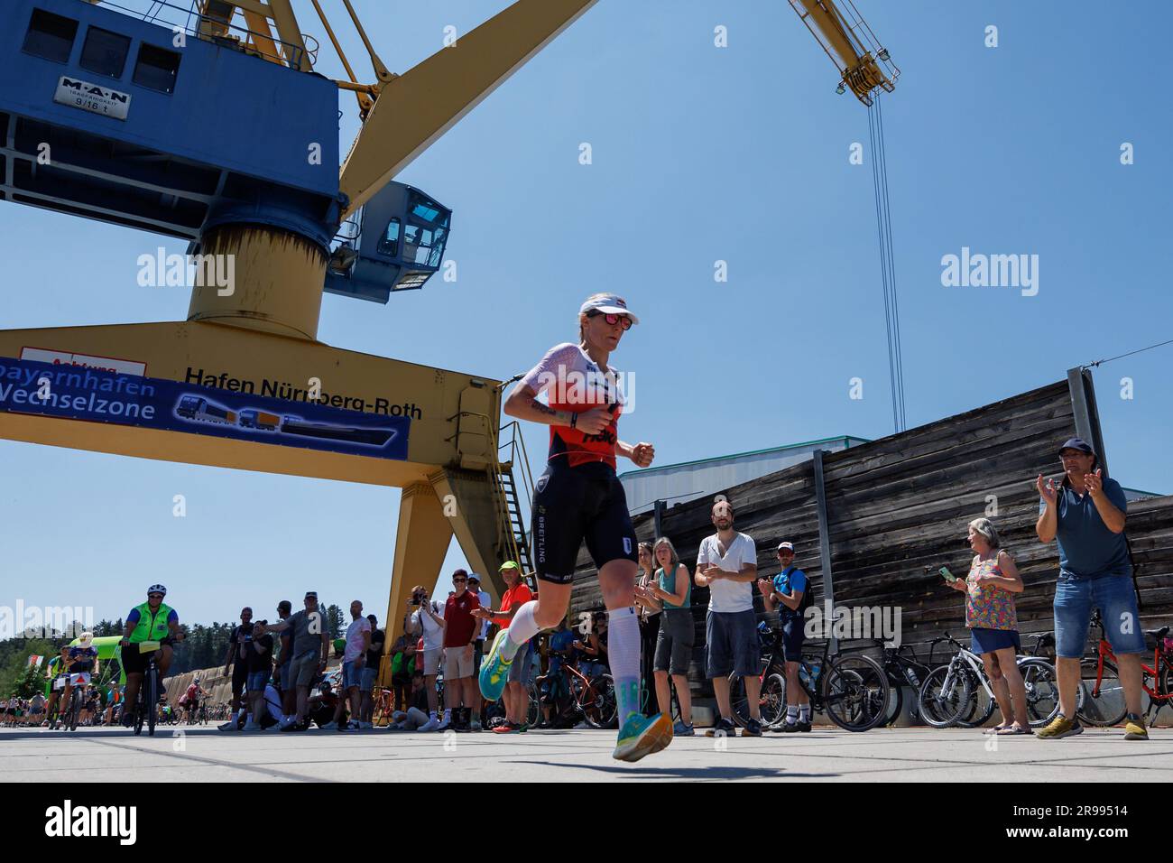 Roth, Germany. 25th June, 2023. Daniela Ryf, triathlete from ...
