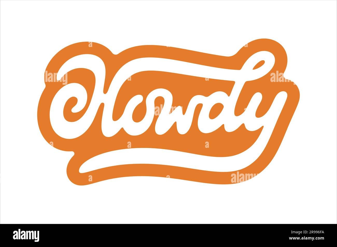 Howdy logo design Stock Vector Image & Art - Alamy