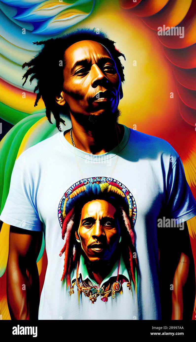 Bob marley illustration hi-res stock photography and images - Alamy