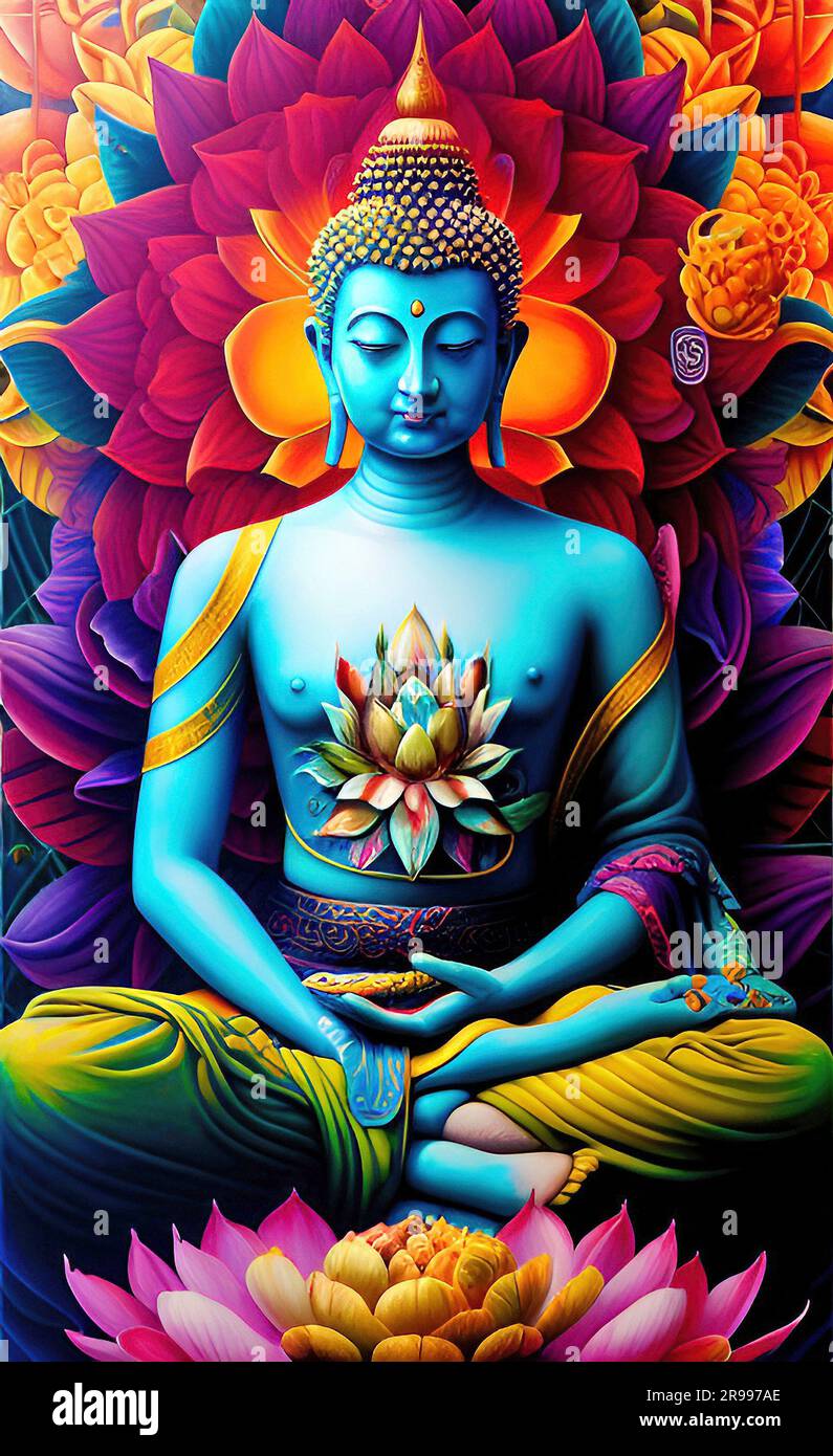Contemporary buddha art hi-res stock photography and images - Alamy