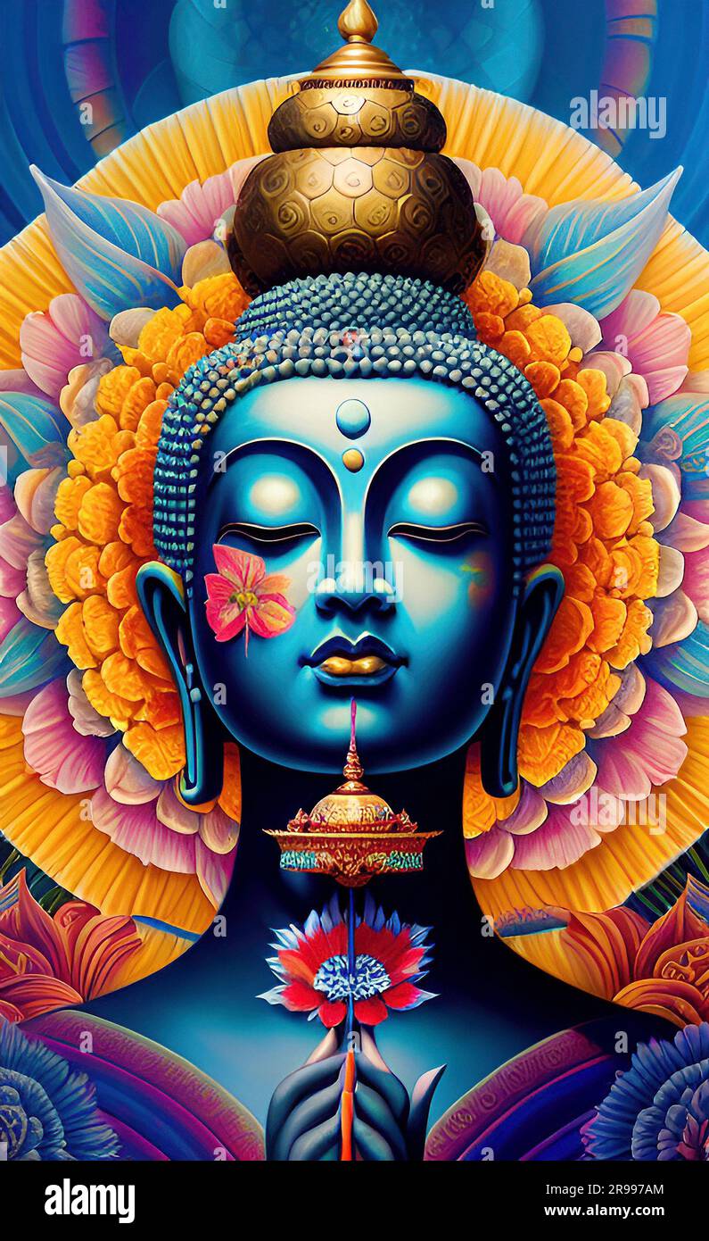 Lord Buddha Paintings Wallpaper Lord Buddha Paintings Wallpaper