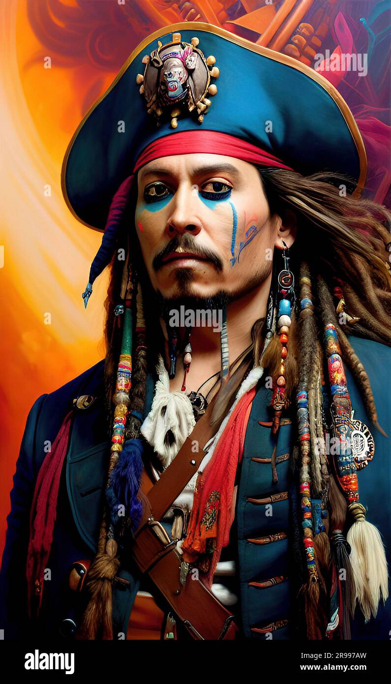Pirates of the caribbean character hi-res stock photography and images ...