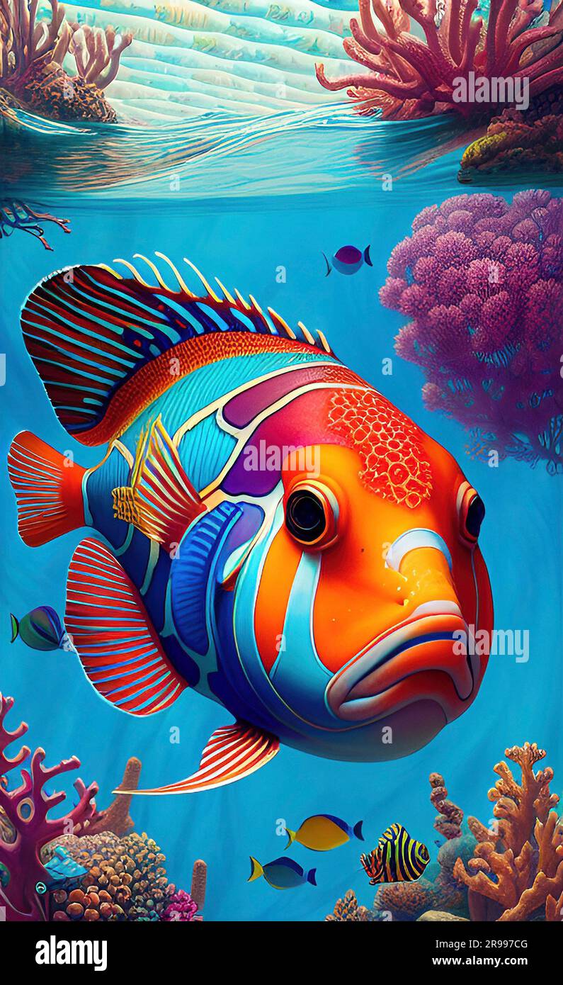 Beautiful Tropical Fish Ann