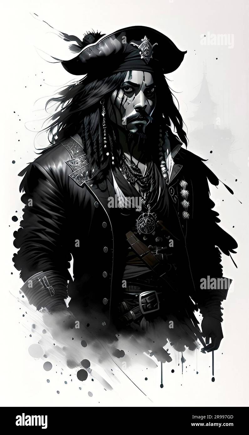 Pirate Captain Art