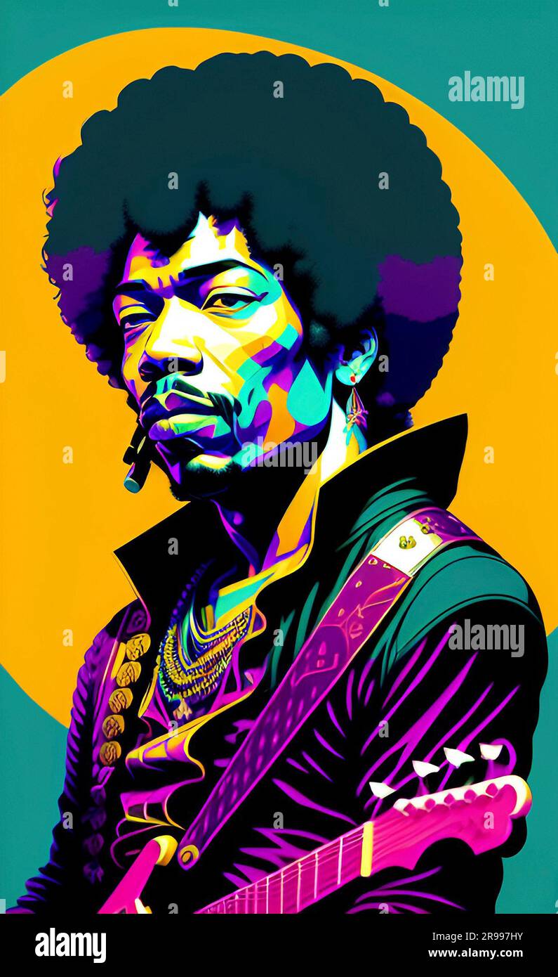 Pop Art Jimi Hendrix