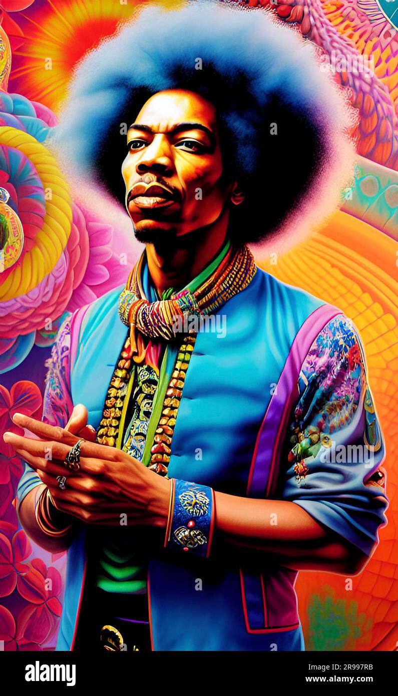 Psychedelic art 60s hi-res stock photography and images - Alamy