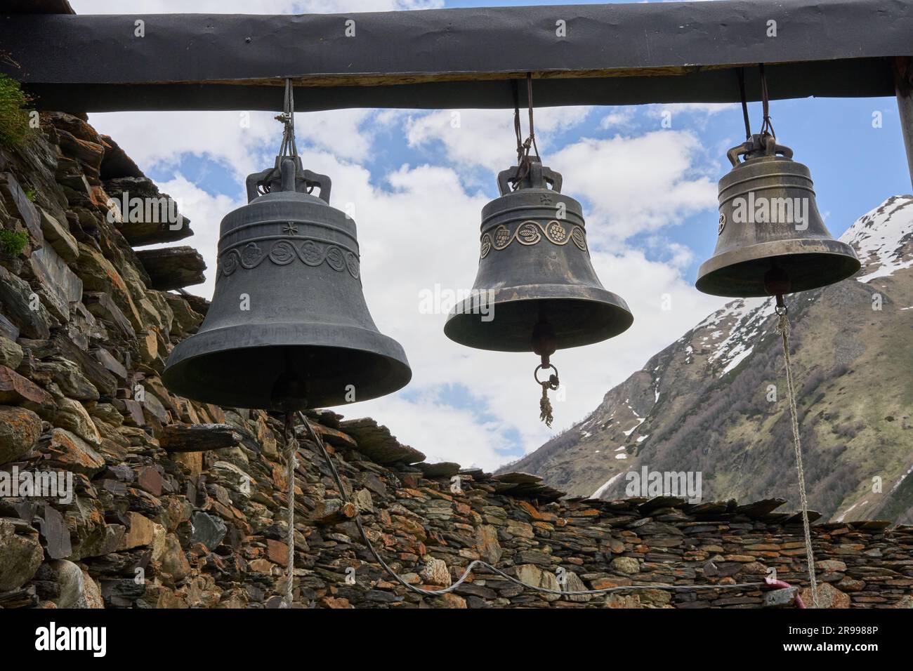 Glocken der Kirche Lamaria, Kirche der heiligen Maria ...