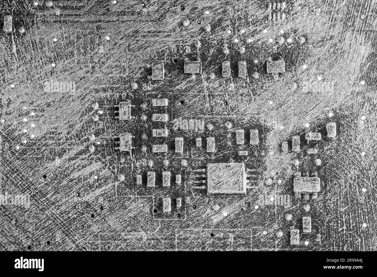 Computer motherboard circuit texture hi-res stock photography and ...