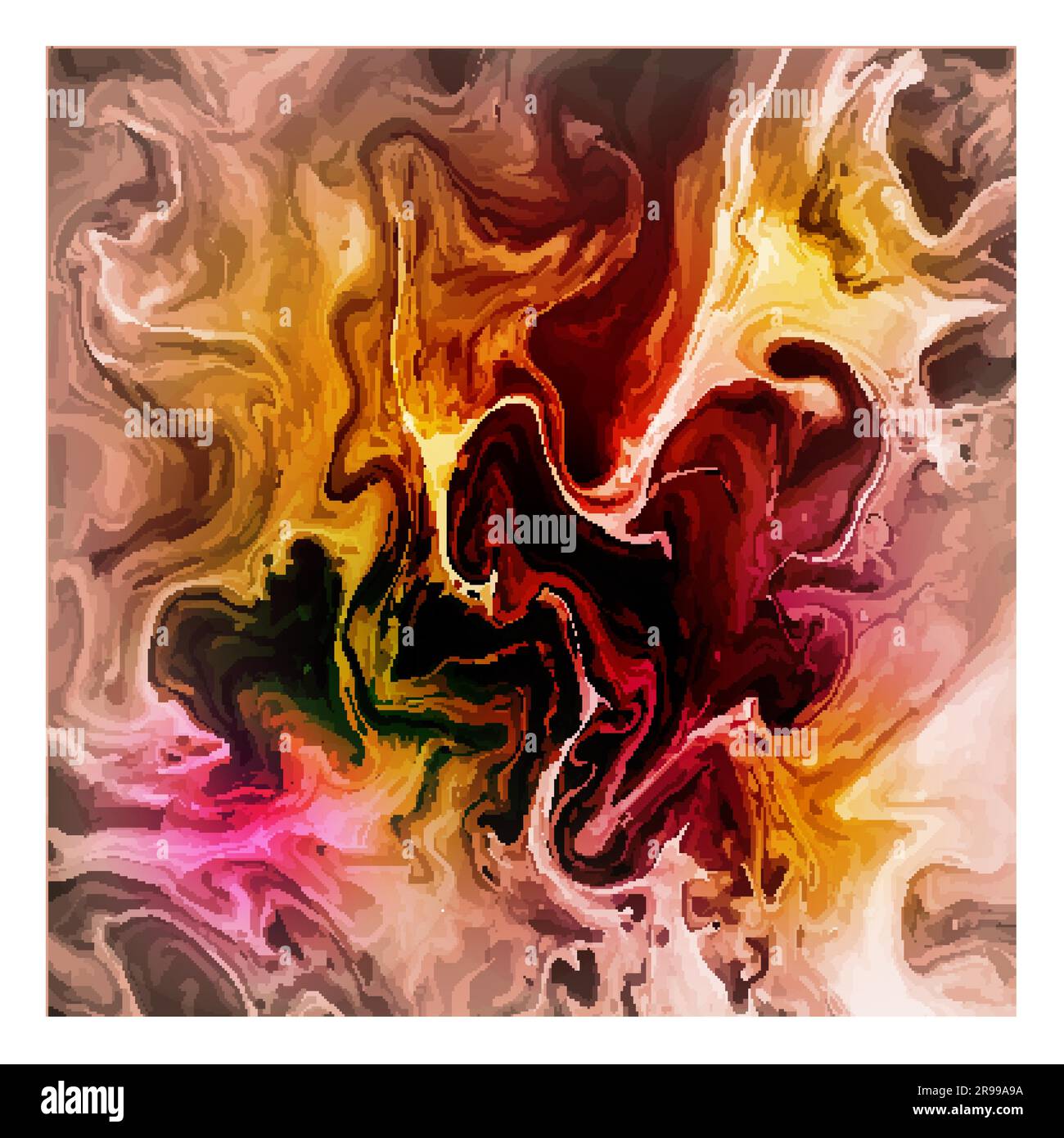 Colorful colorful background. Template for cover, poster, poster ...