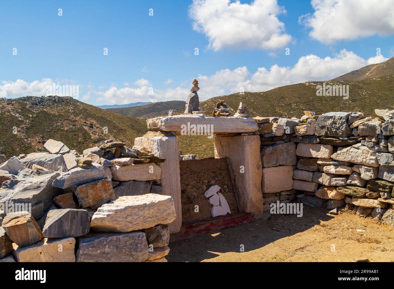 Homer’s Tomb is located in the northern part of Ios Island, near the ...