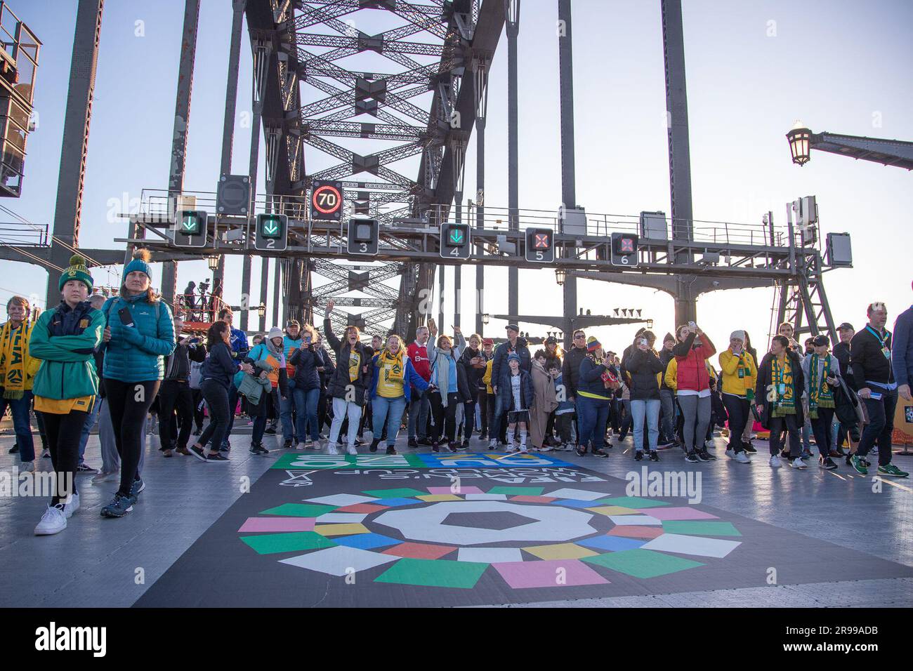 Sydney, Australia. 25th June, 2023. People participate in the event ...