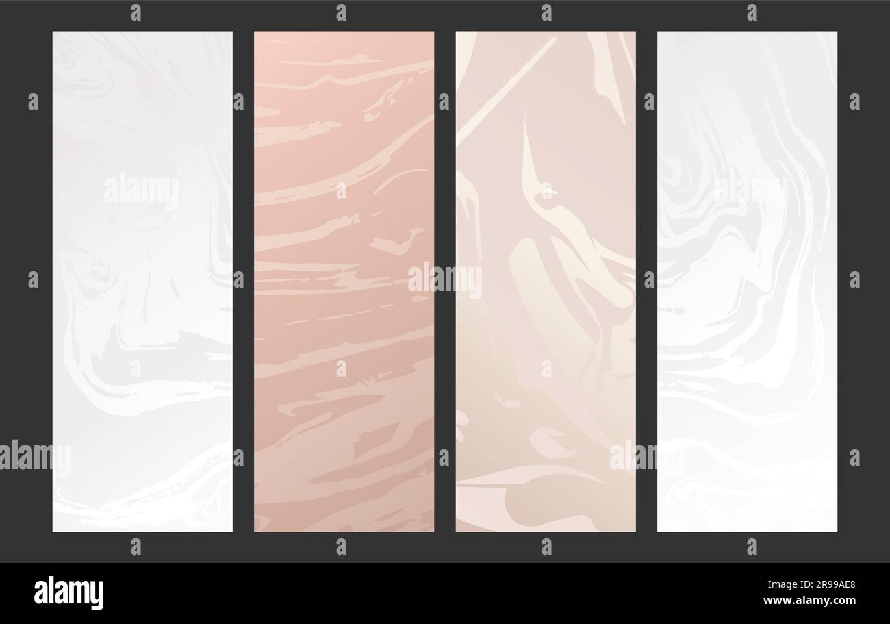 A set of backgrounds with premium colors. Collection of templates for ...