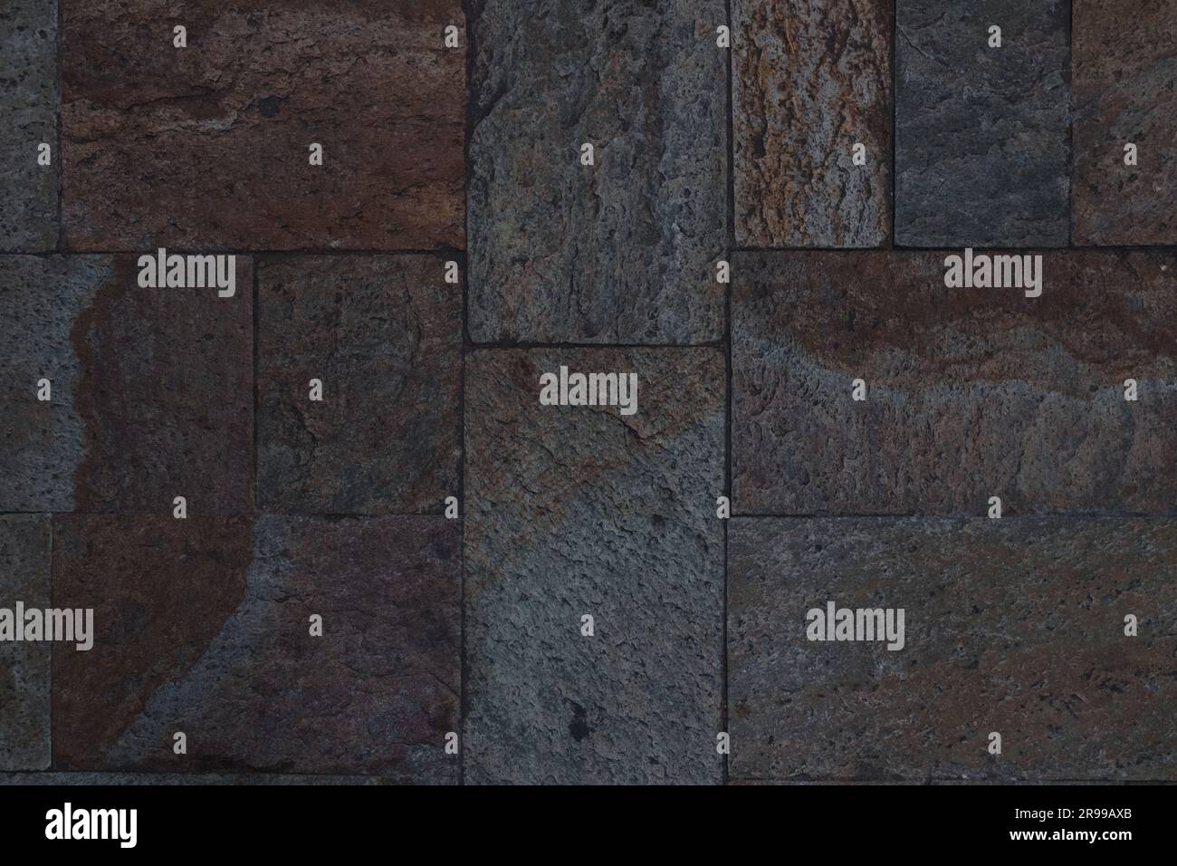 Old reddish stone pavement texture, background Stock Photo - Alamy