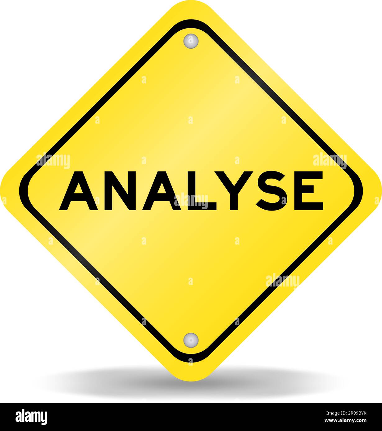 Analyse and review the data Stock Vector Images - Alamy