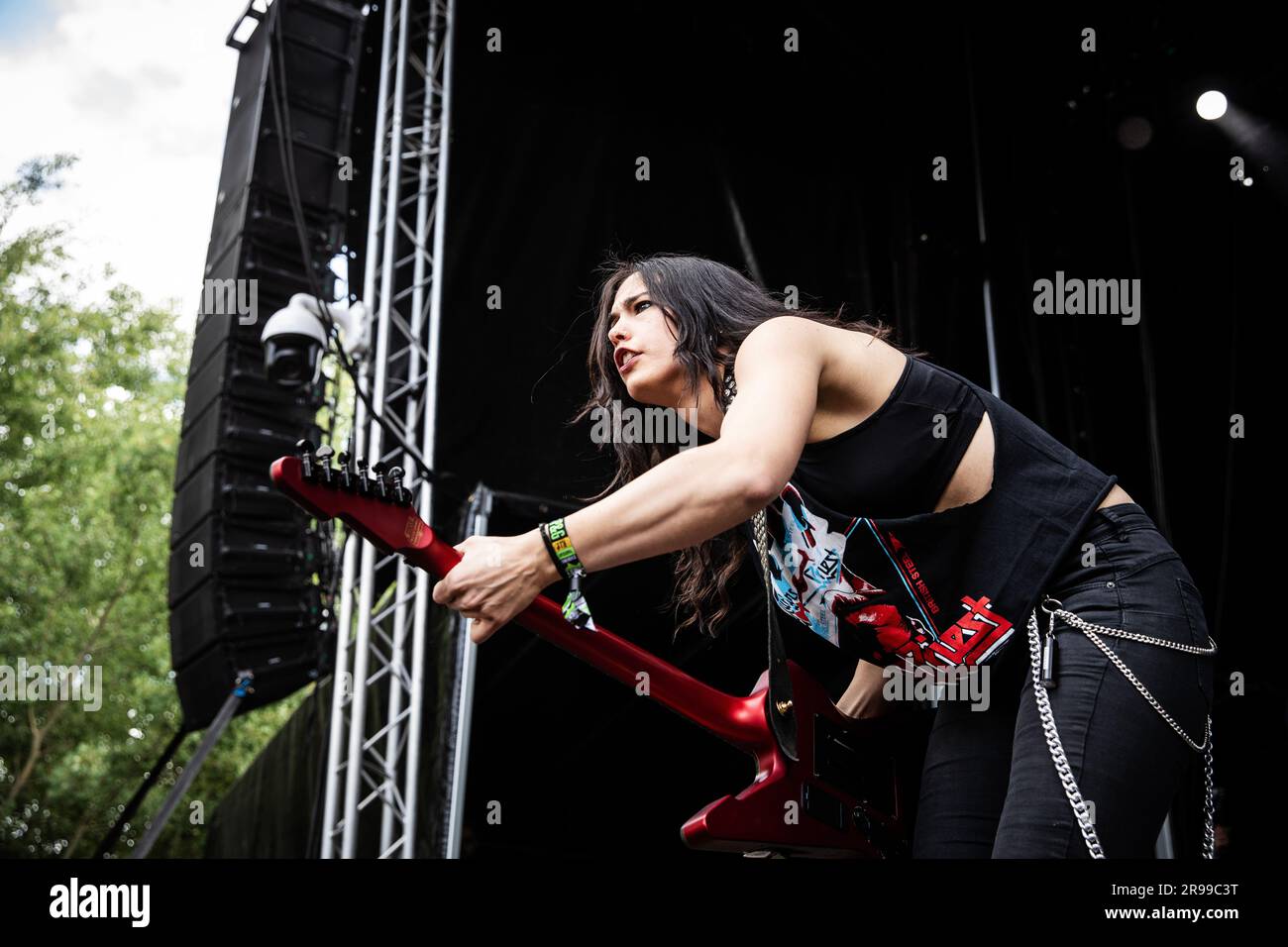 Copenhagen, Denmark. 15th, June 2023. The Brazilian death metal band ...