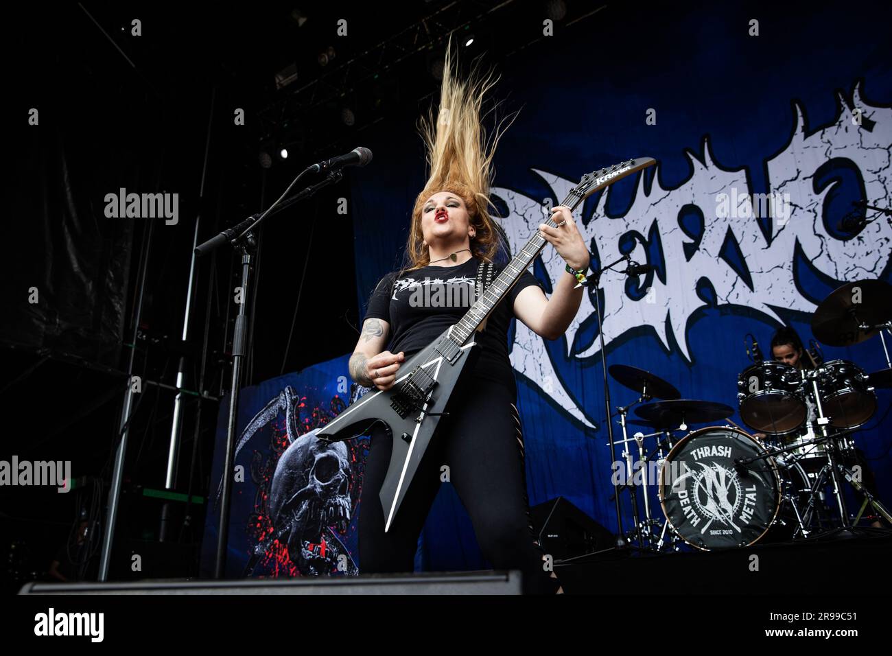 Copenhagen, Denmark. 15th, June 2023. The Brazilian death metal band ...