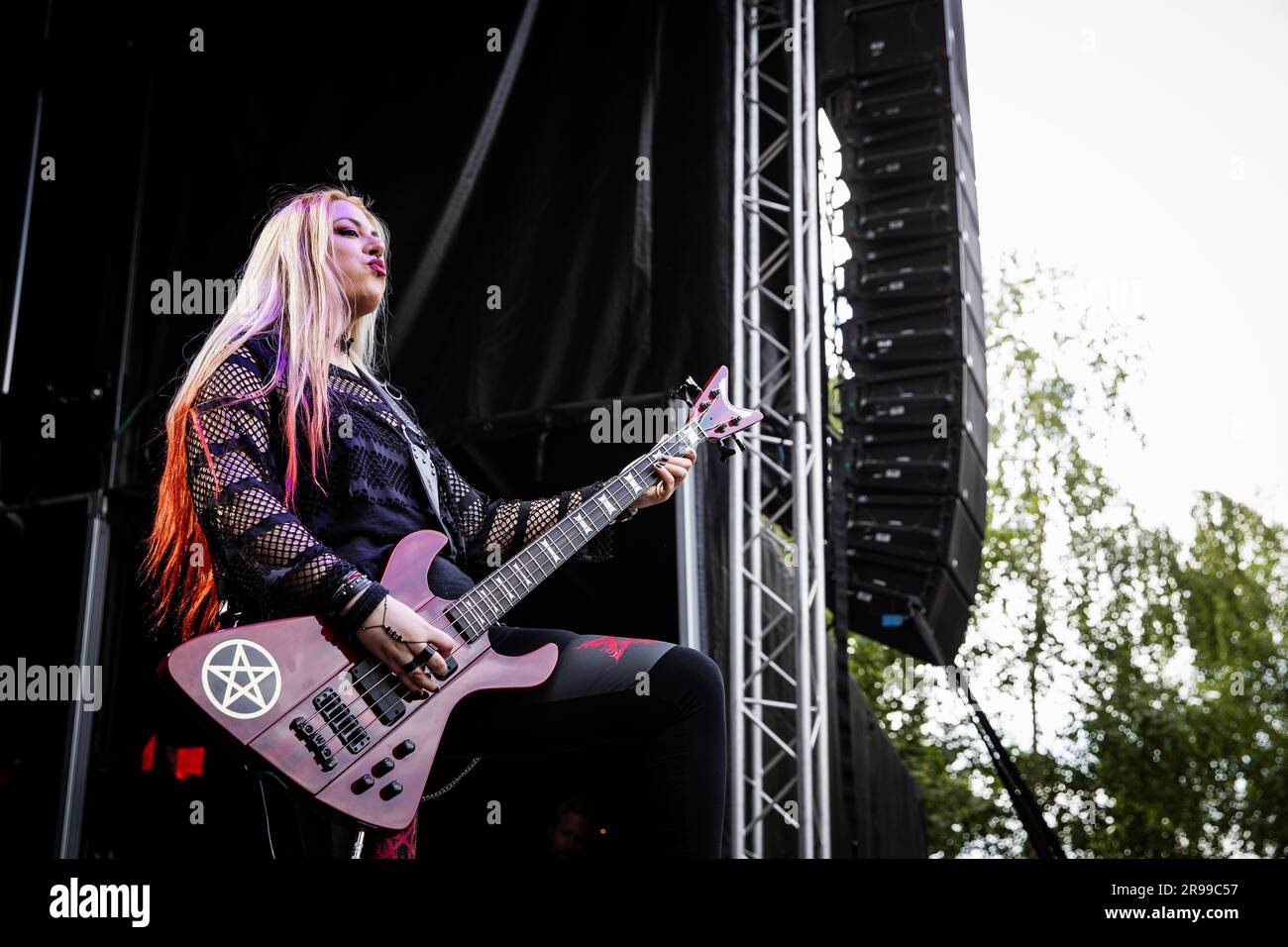 Copenhagen, Denmark. 15th, June 2023. The Brazilian death metal band ...