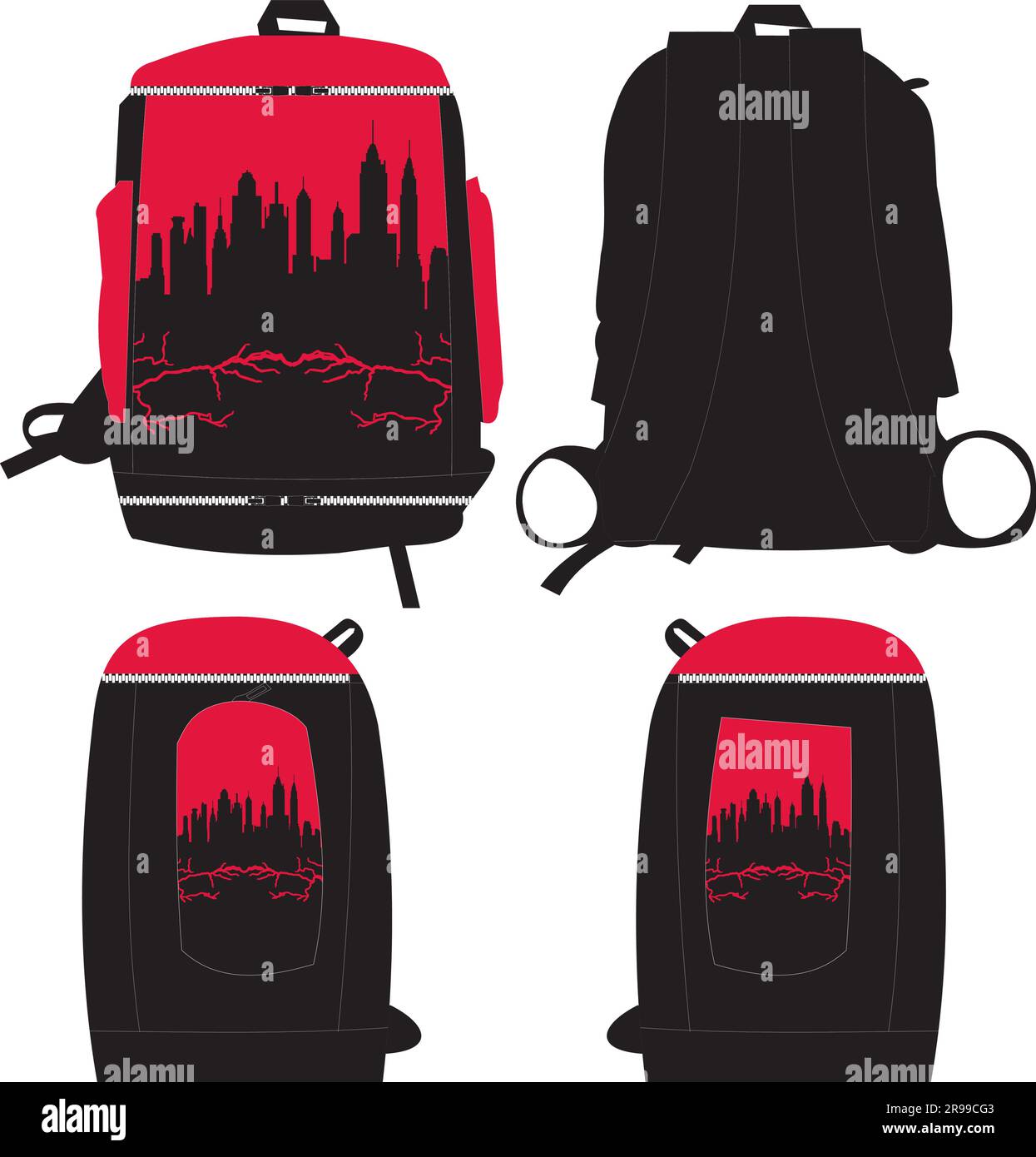 Backpack Bag for sports Stock Vector Image & Art - Alamy
