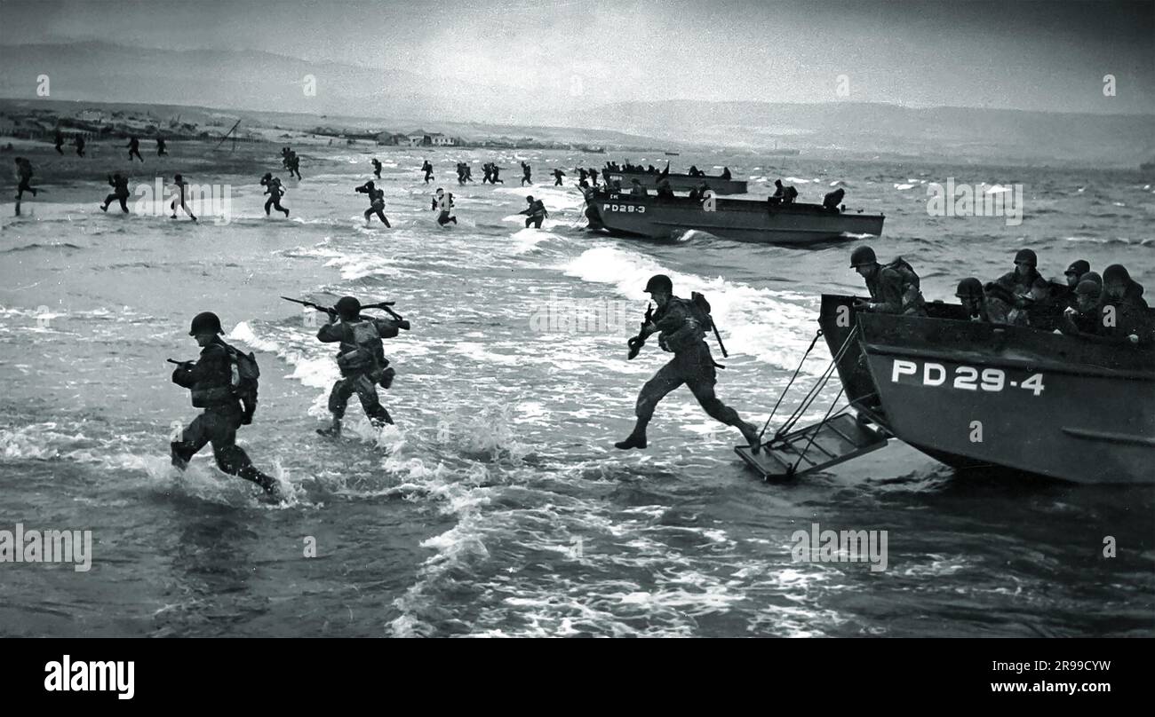 Operation Torch - Allied invasion of French North Africa during the ...