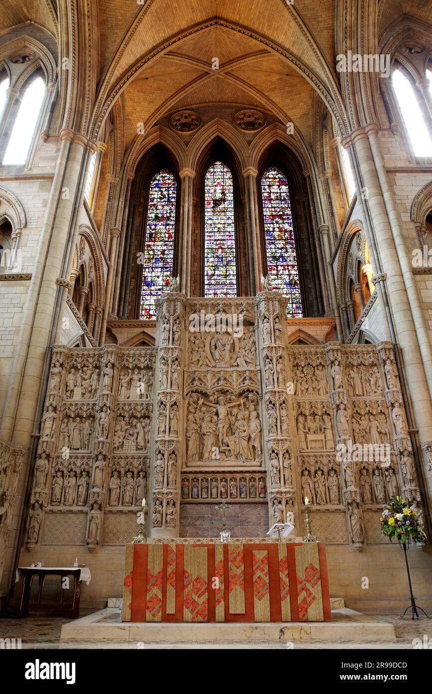 Above The Altar in all it's splendour overloolked by the intricateley ...