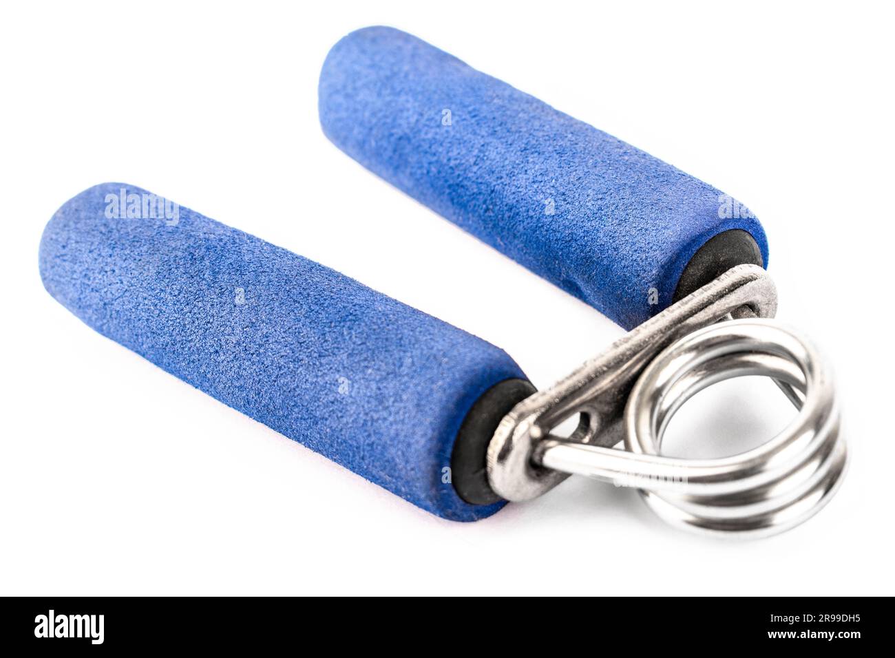 object on white - hand flex or close up Stock Photo - Alamy