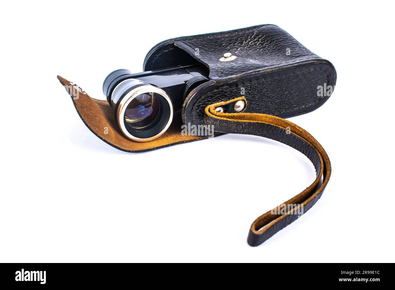 opera glasses binoculars isolated on a white background Stock Photo - Alamy