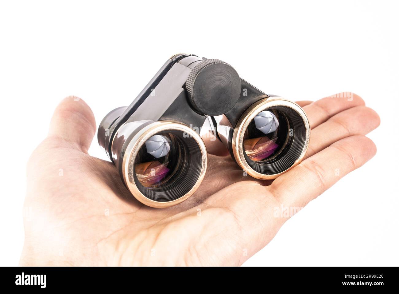 theatrical opera binoculars on a white background isolated Stock Photo ...