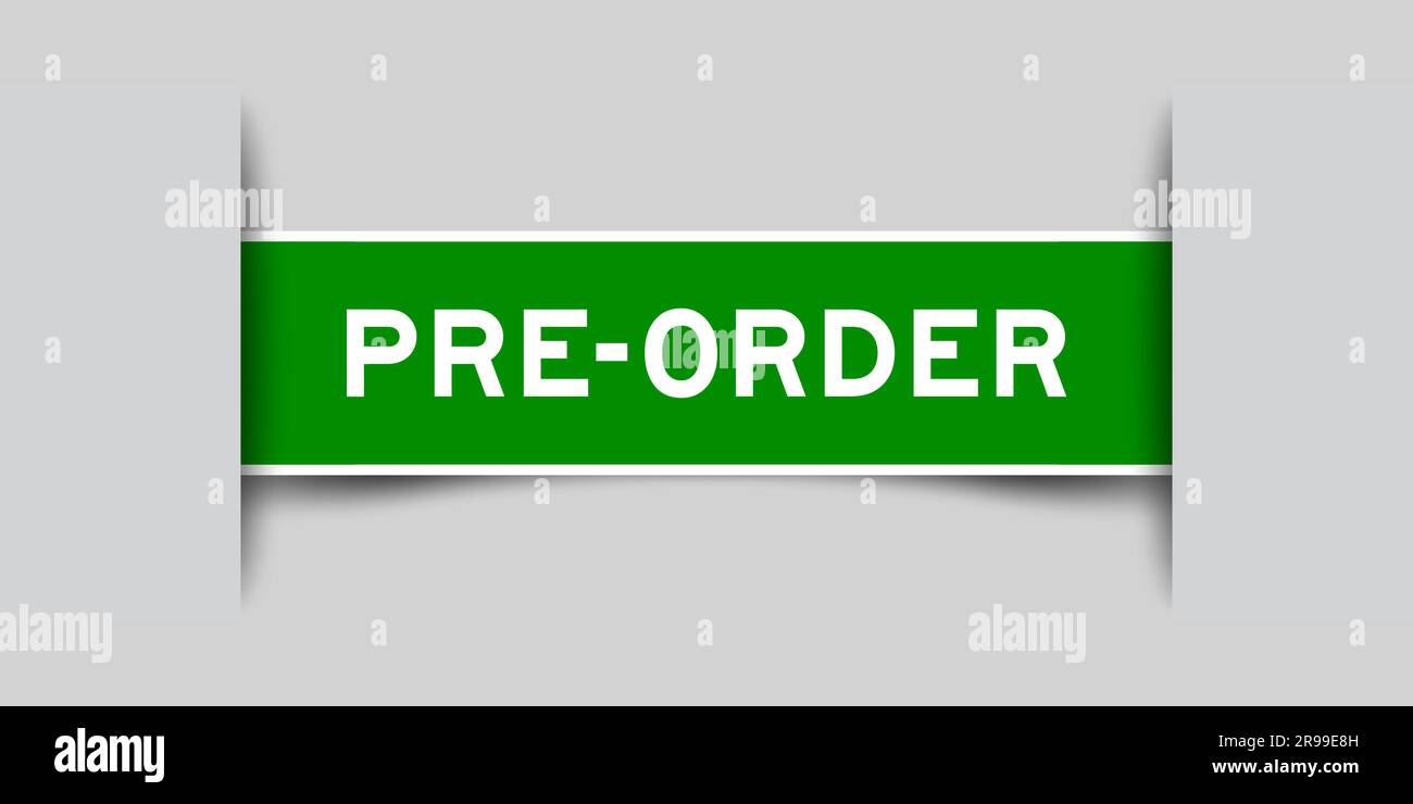 Pre booking Stock Vector Images - Alamy