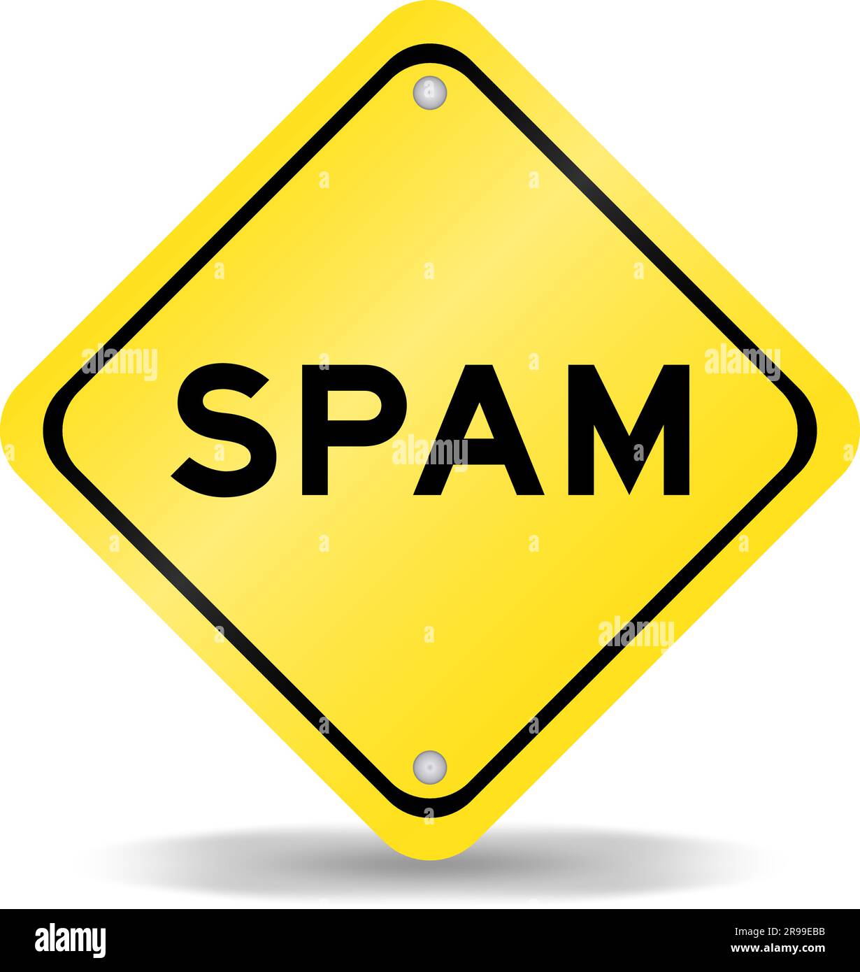 Warning message internet transportation Stock Vector Images - Alamy