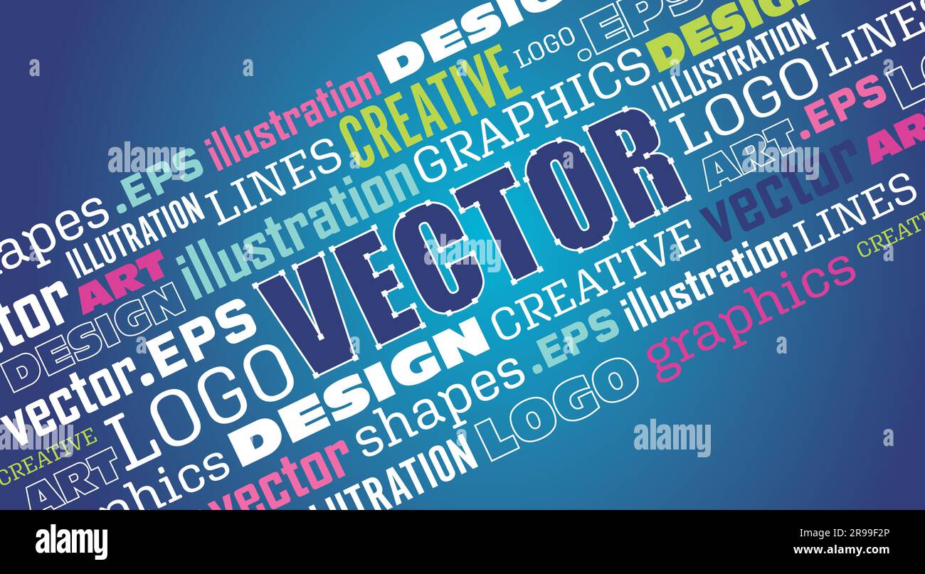Computer application word cloud Stock Vector Images - Alamy