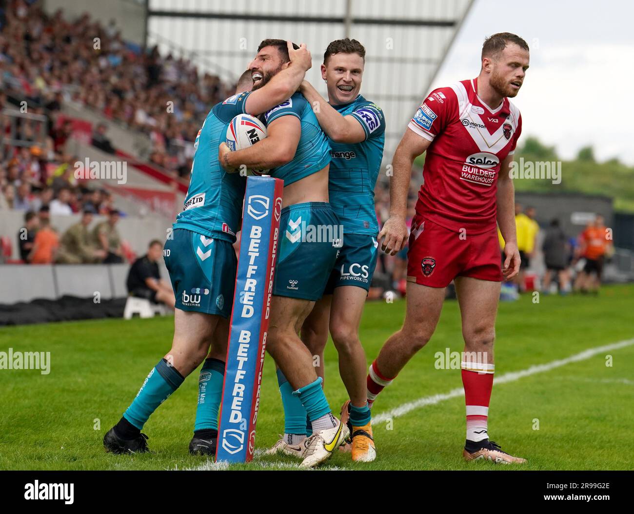 Abbas miski wigan warriors 2023 hi-res stock photography and images - Alamy