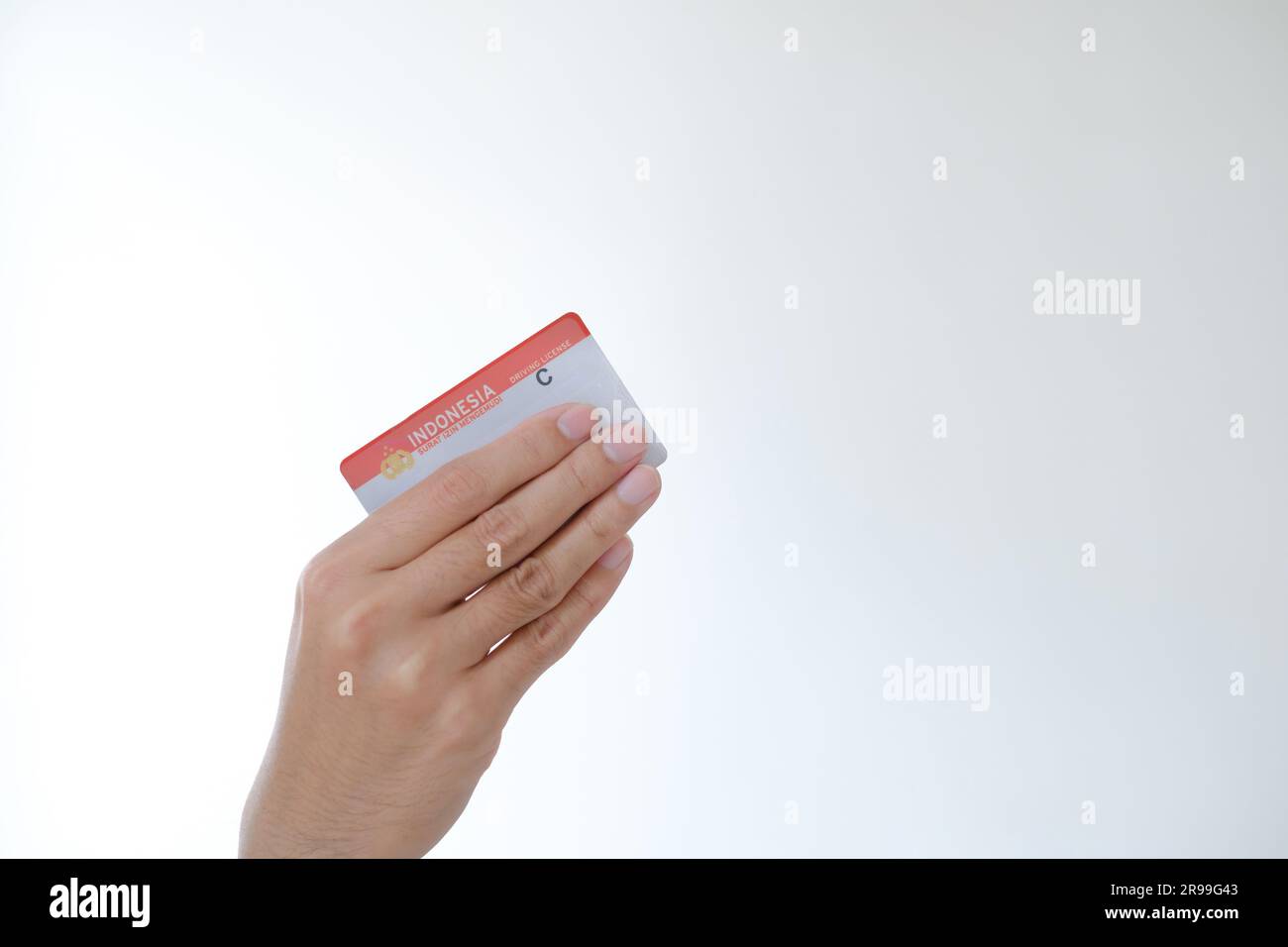 Surat Ijin Mengemudi or SIM C means Indonesian Driving License for a ...