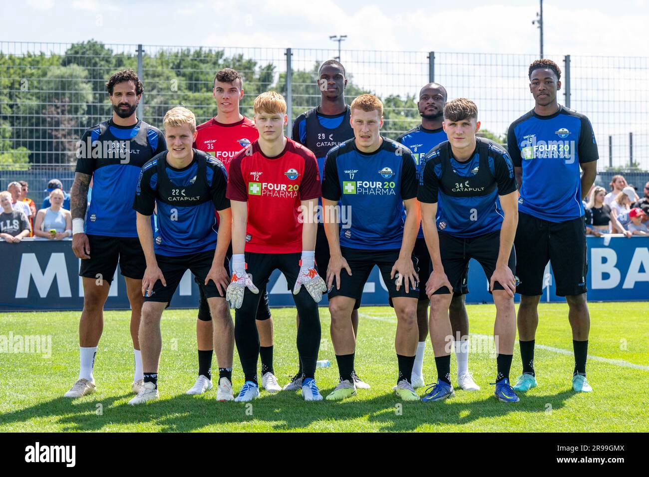 Paderborn, Germany. 25th June, 2023. Soccer: 2nd Bundesliga, SC ...