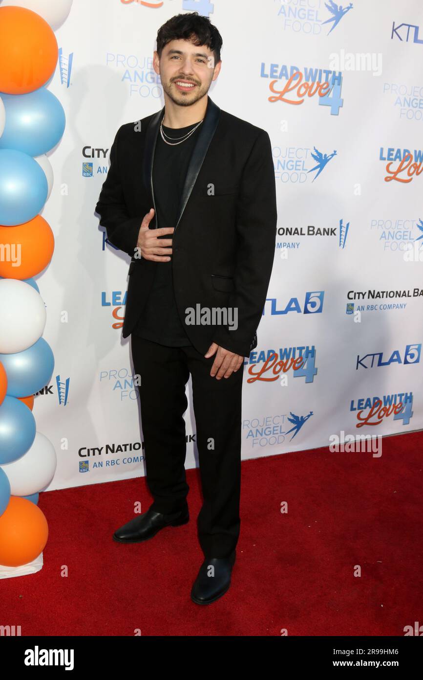 LOS ANGELES - JUN 24: David Archuleta at the Project Angel Food's Lead ...