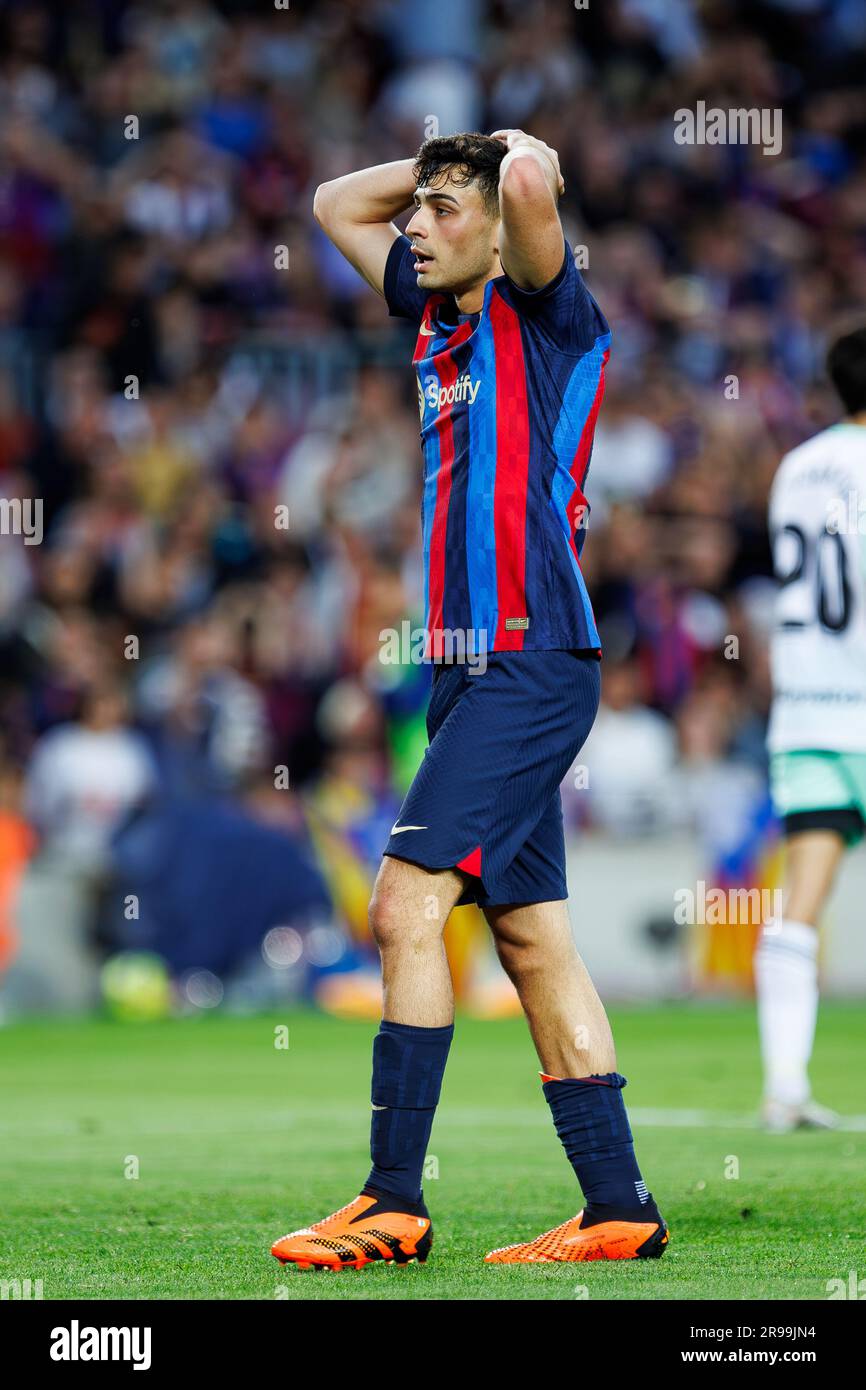 BARCELONA - MAY 2: Pedri in action during the LaLiga match between FC ...